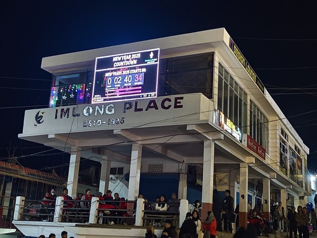 Mokokchung welcomes 2025 with Watch Night Service at Town Square - Nagaland TribuneNagaland Tribune
