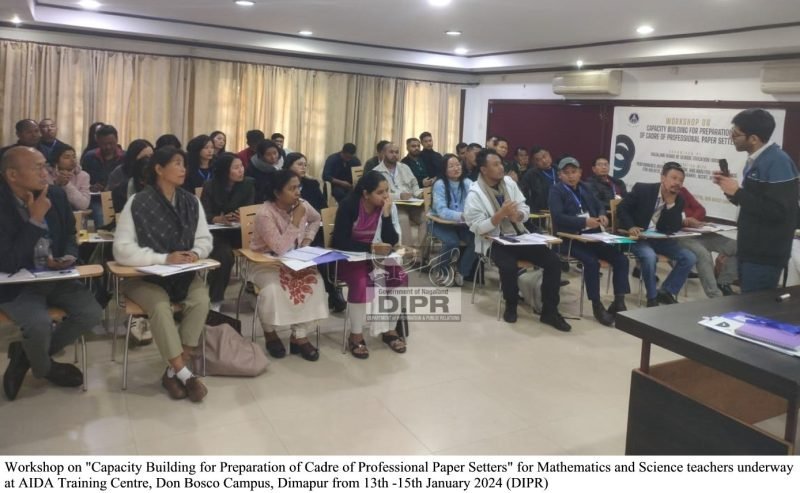 NBSE, PARAKH hold workshop for preparation of cadre of professional ...