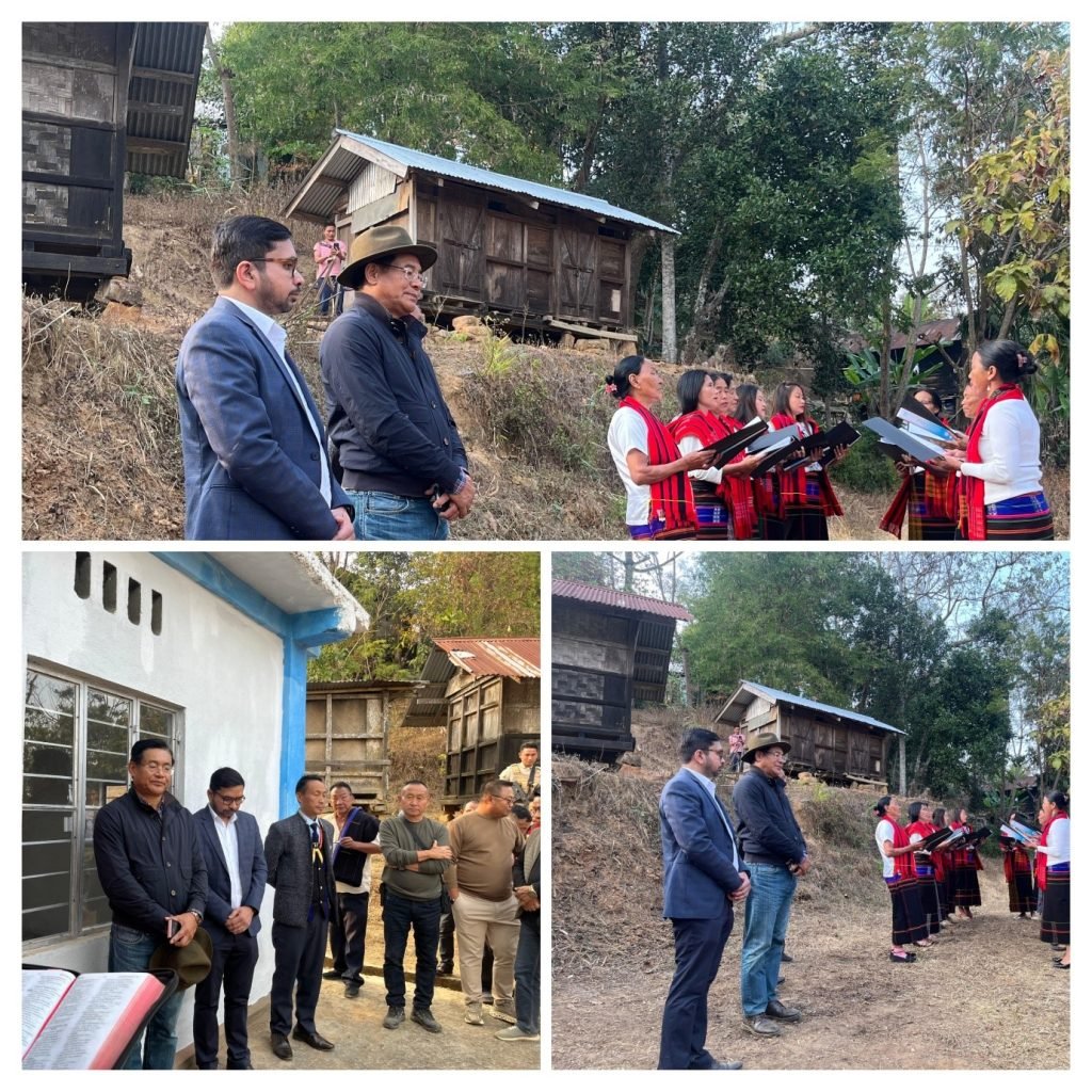 Advisor Mhathung Yanthan inaugurates key projects in Old Aree and New ...