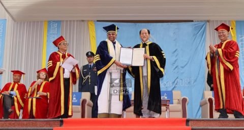 NECU holds 1st Convocation Ceremony; confers honorary degree to CM Rio ...