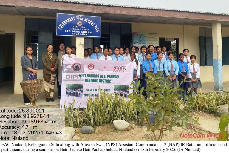 Seminar on Beti Bachao Beti Padhao held at GHS Nito - Nagaland ...