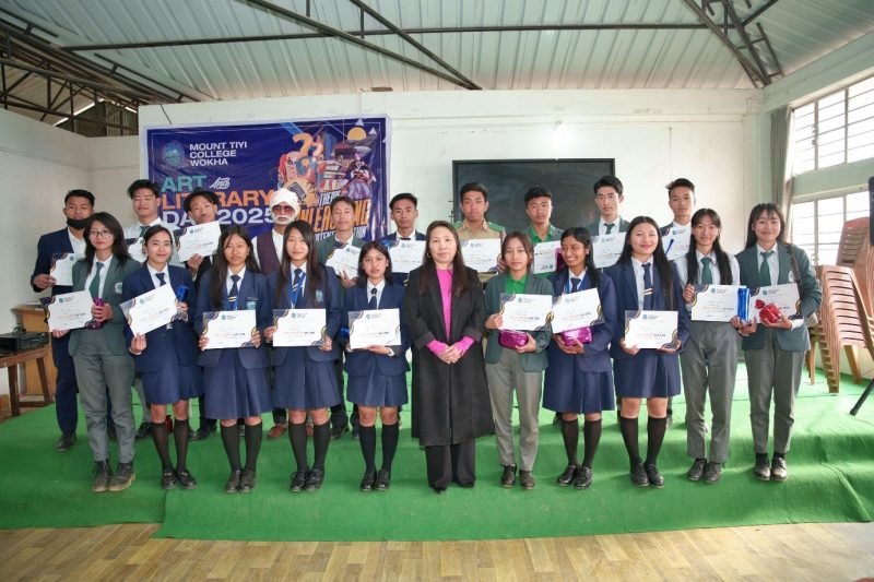 Mount Tiyi College Wokha organizes Art and Literary Day 2025 - Nagaland ...