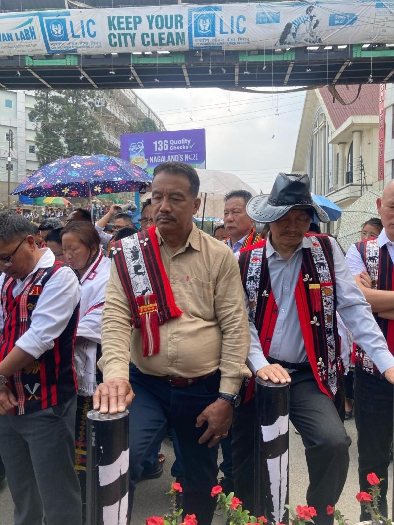 Against the Indo-Myanmar Border fencing: APO holds public rally ...