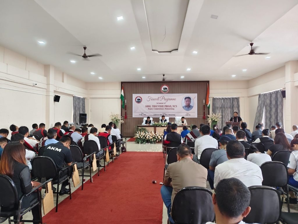 Farewell programme held in honour of outgoing DC Mokokchung Thsuvisie ...