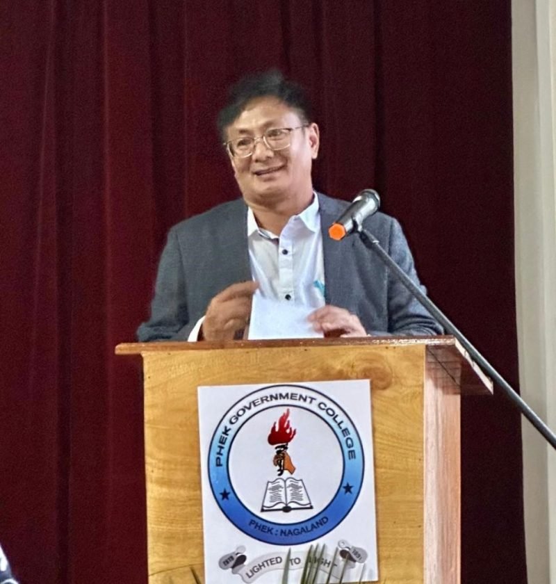 Phek Government College bids farewell to outgoing Principal Dr. T ...