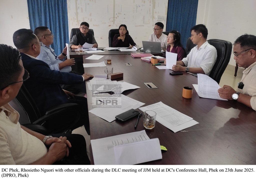Meeting for Water and Sanitation for implementation of JJM meeting held ...