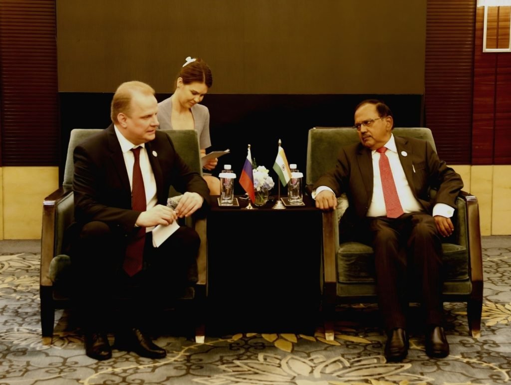 NSA Doval meets Russian Security Council deputy secretary in Beijing on ...