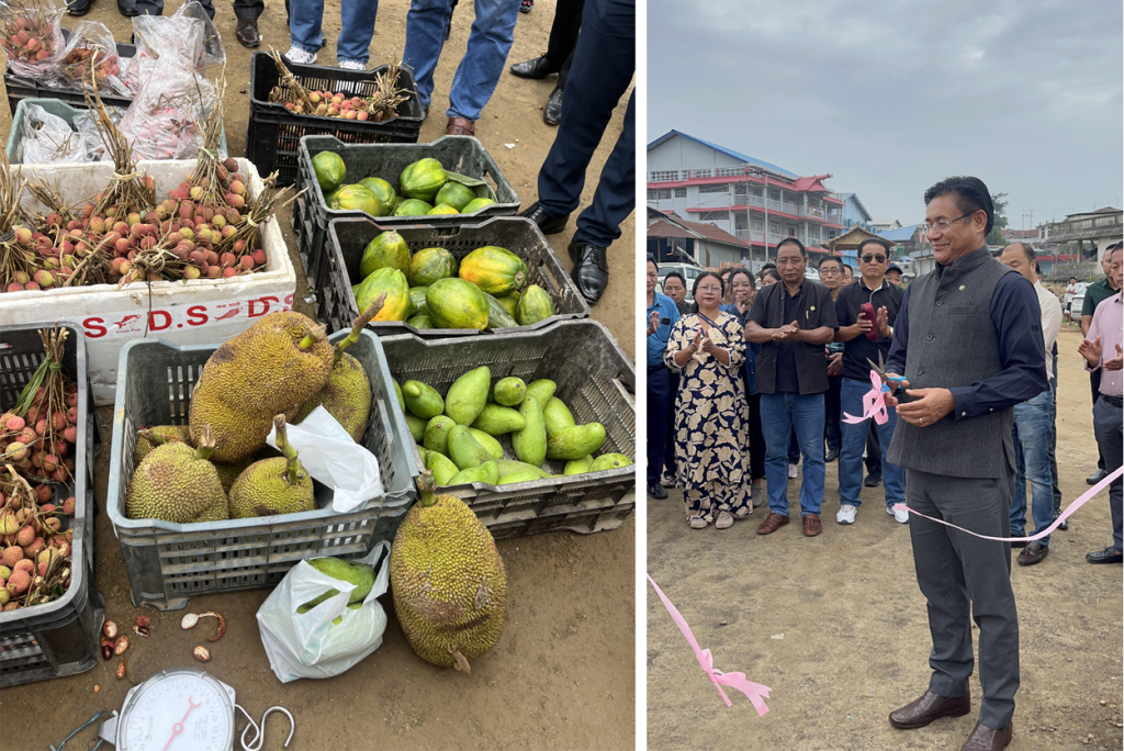 Weekly SHG Bazaar inaugurated in Wokha to promote rural livelihoods and ...