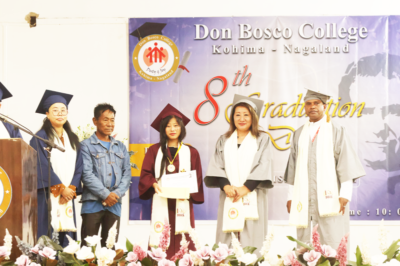 Don Bosco College Kohima celebrates 8th Graduation Day - Nagaland ...