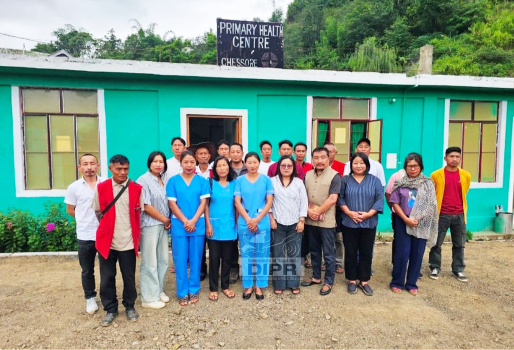 ECS staff visit Chessore Town PHC - Nagaland TribuneNagaland Tribune