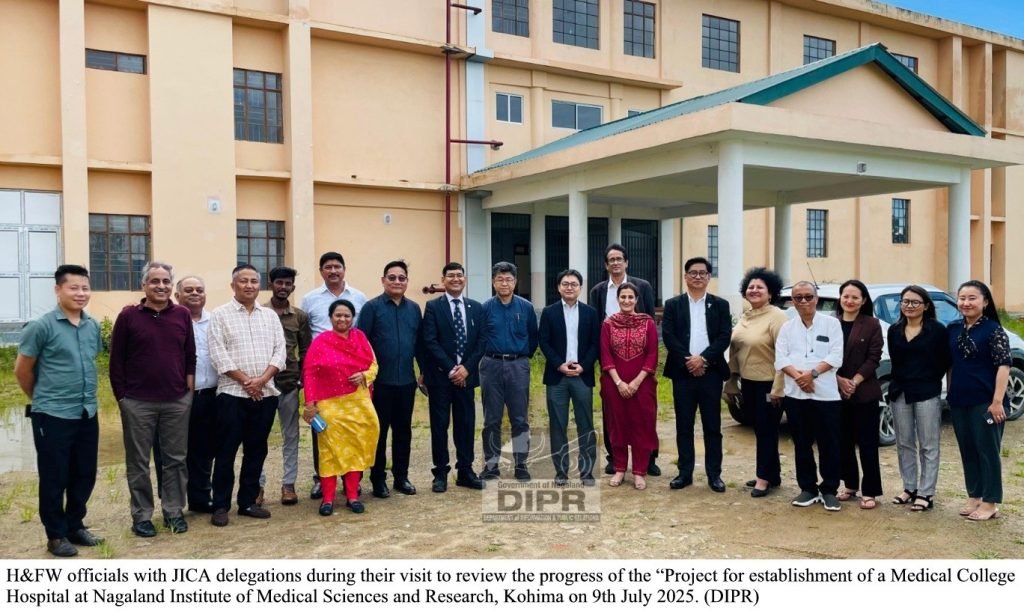 JICA delegation visits Nagaland for establishment of medical college ...