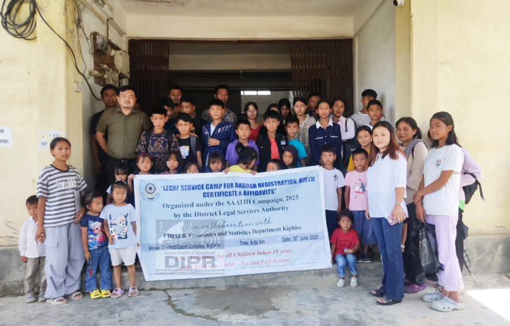 Kiphire DLSA launches first legal camp under SAATHI campaign - Nagaland TribuneNagaland Tribune