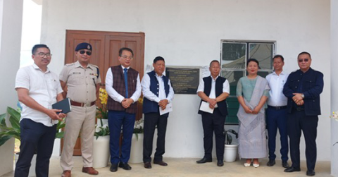 Kudecho Khamo inaugurates ADC Office & Higher Secondary Block at GHSS ...