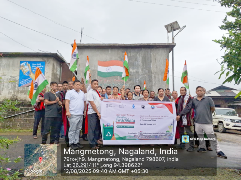 Cleaning and beautification drive held in Mangmetong and Longmisa ...