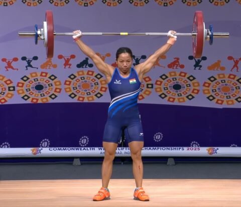 Mirabai Chanu wins gold at Commonwealth Weightlifting C'ships ...