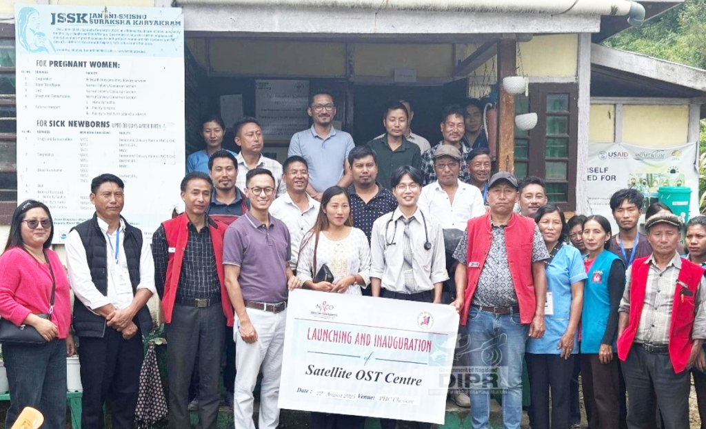 Satellite OST Centre launched at PHC Chessore - Nagaland ...