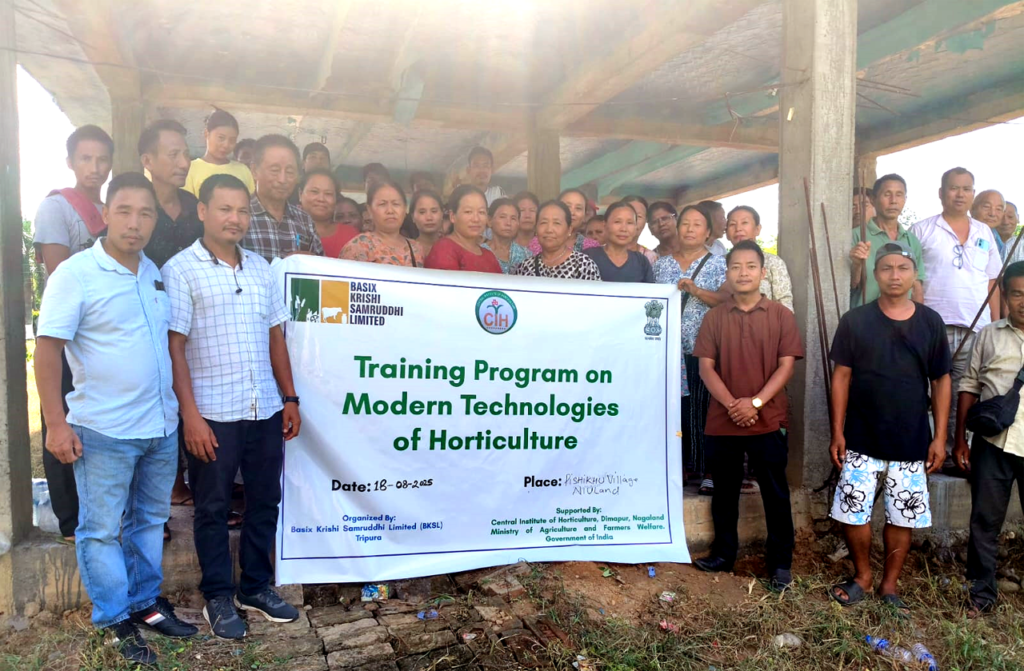 Training on modern technologies of horticulture farming held - Nagaland ...