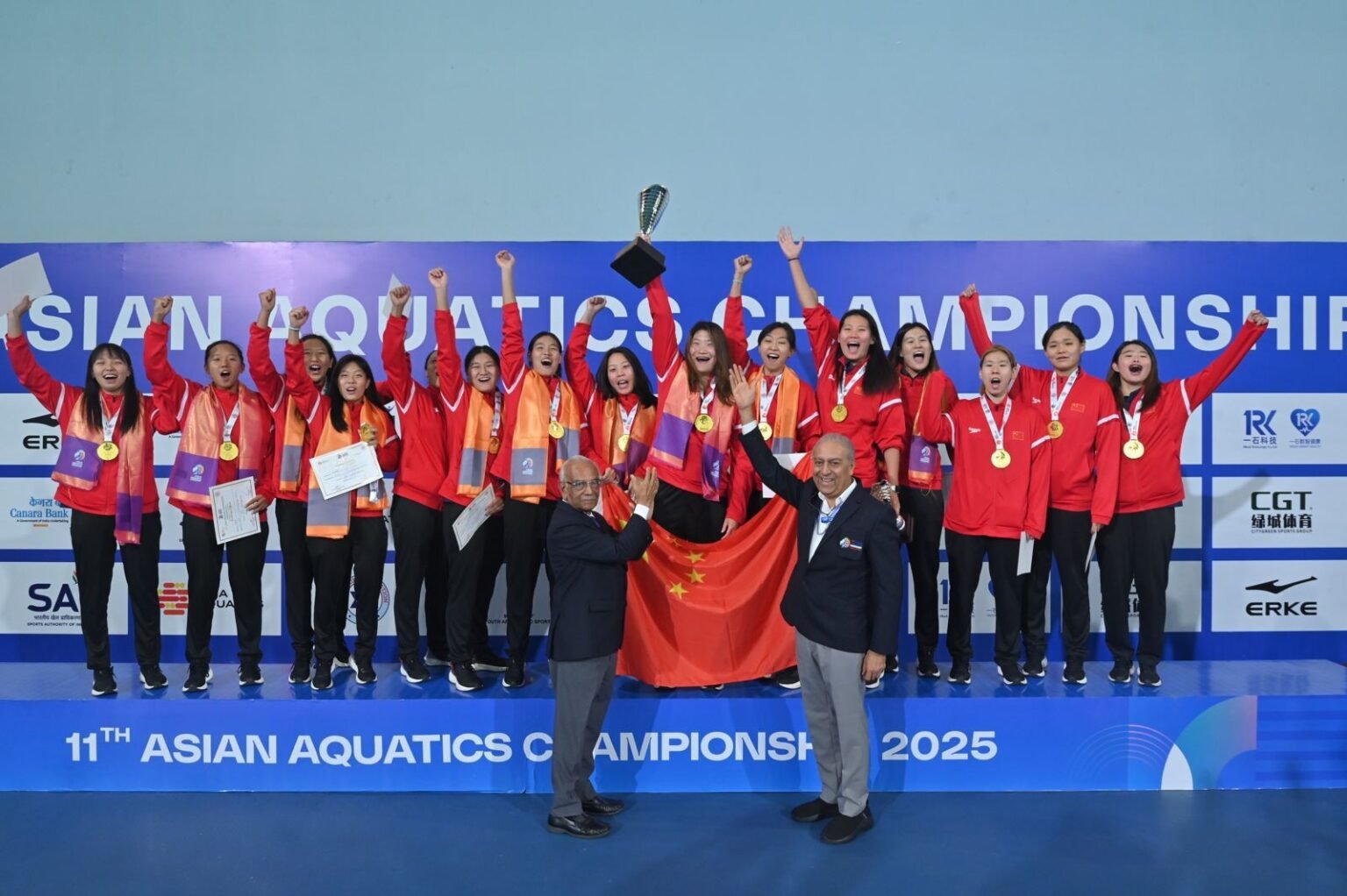 Asian Aquatic C’ships: China clinches double gold; Indian women’s water ...