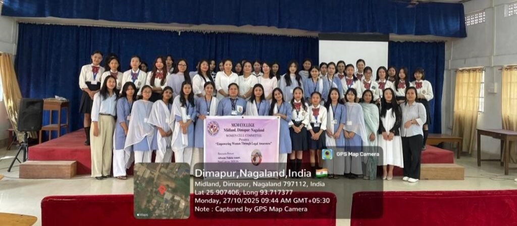 Legal awareness program held at MGM college - Nagaland TribuneNagaland ...