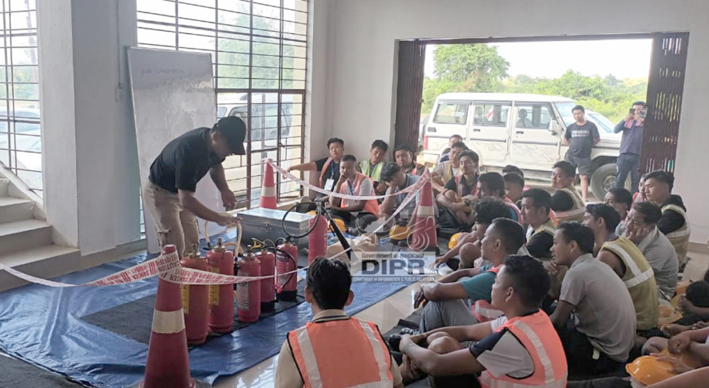 MMWTC conducts training on basic first aid and fire safety - Nagaland ...