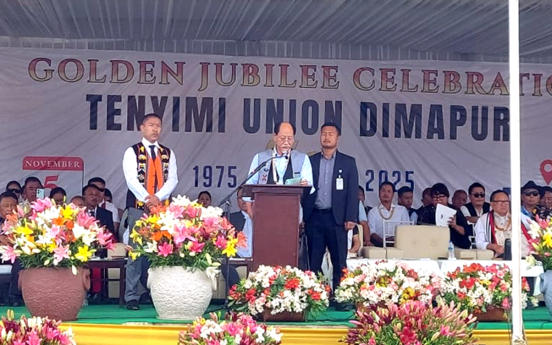 Tenyimi Union Dimapur celebrates Golden Jubilee; Rio calls for unity ...