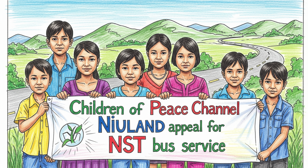 Children of Peace Channel Niuland appeal for NST bus service - Nagaland ...
