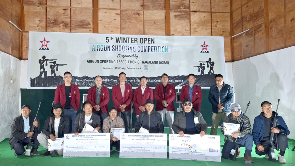 Benathung Ovung emerges champion of 5th Winter Open Airgun Shooting ...