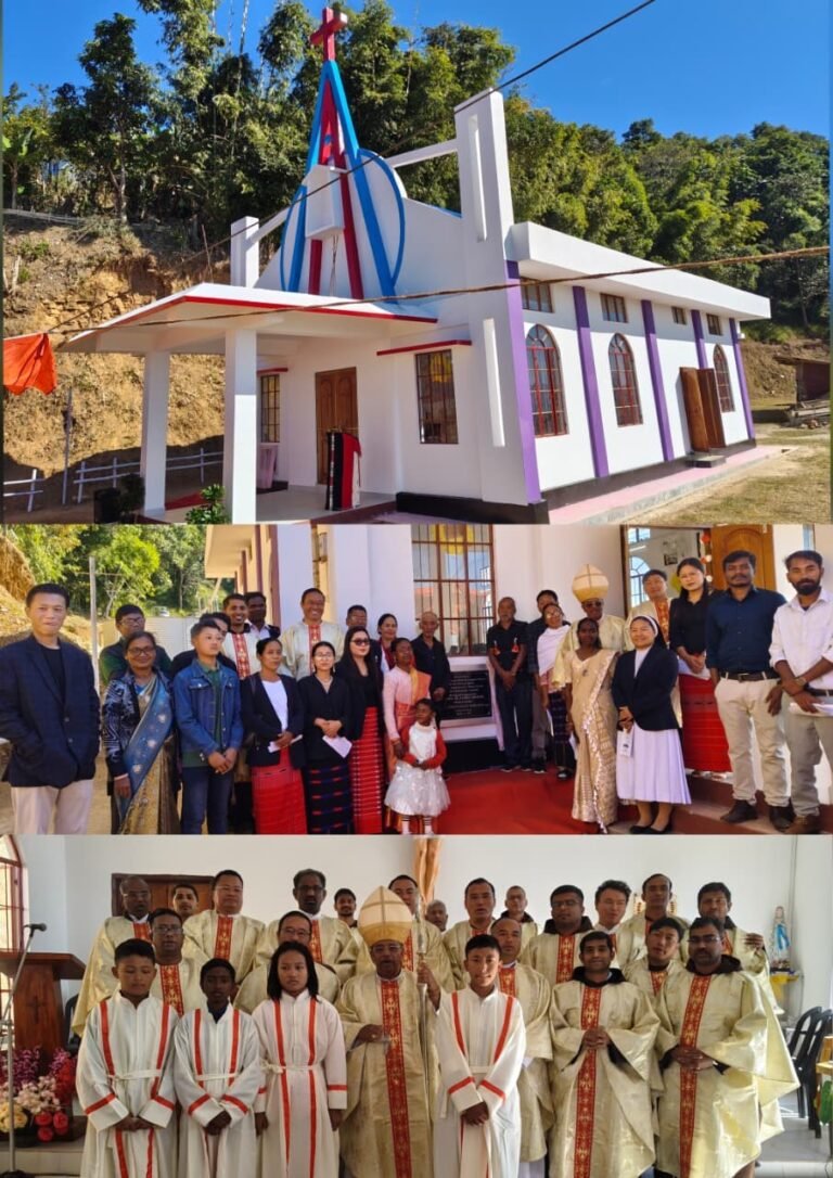 Blessing and dedication of St. Thomas Church, Tamlu held - Nagaland ...