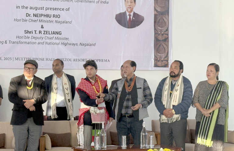 DoNER Minister Scindia unveils ₹645 Cr development boost for Nagaland ...