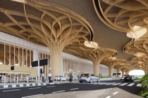 Guwahati airport’s new terminal decked up to welcome PM Modi, says CM ...