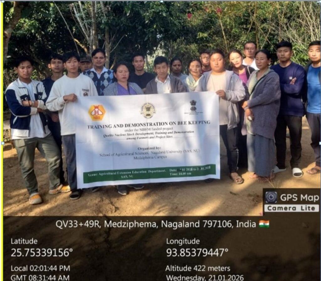 Beekeeping training for Sirhima and Sirhi-Angami villages conducted ...