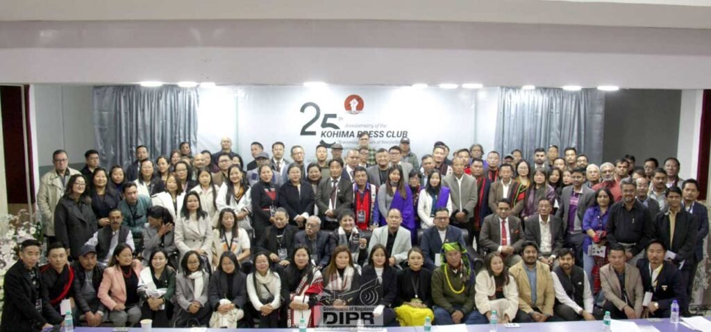 Kohima Press Club marks 25 years with call to defend truth, ethics and ...