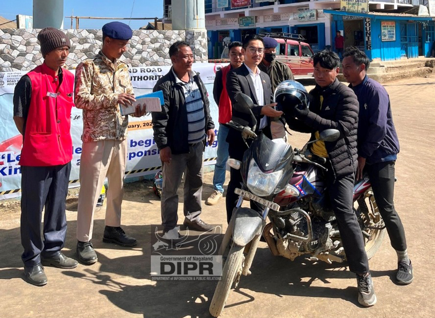 Road Safety awareness and free helmet distribution held at Shamator ...